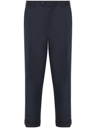 Maison Margiela pantalon à coupe courte - Gris