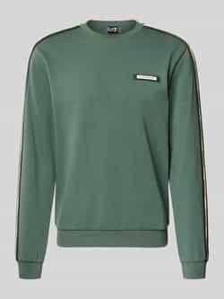 Emporio Armani Sweatshirt mit Label-Details und Rundhalsausschnitt