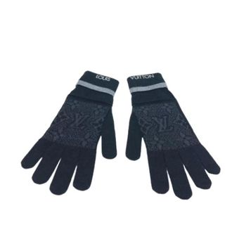 Louis Vuitton Pre-owned Wolle gloves - - Pre-owned - Herren - Schwarzk - ONE SIZE