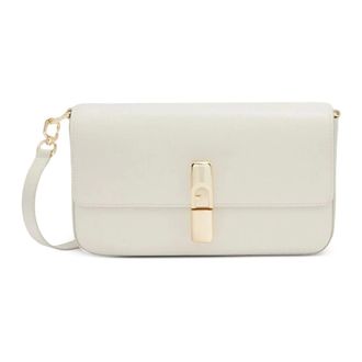 Furla Femme, Sacs, Blanc, Taille: ONE Size Iride S Crossbody Bag