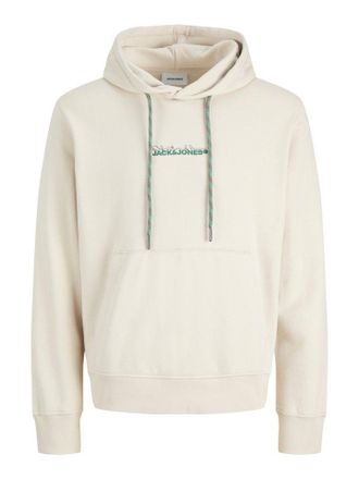 Jack & Jones Kapuzensweatshirt JJKENDRICK SWEAT HOOD Baumwollmischung, regular fit