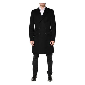 Dolce & Gabbana Coats - - Coats - Herren - Schwarzk - L