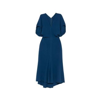 Victoria Beckham Damen, Kleider, Blau, XSGr&ouml;&szlig;e