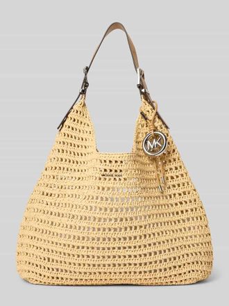 Michael Kors Hobo Shoulder Bag mit Label-Applikation Modell NOLITA
