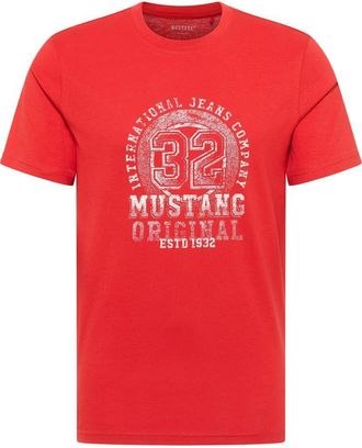 Mustang Jeans Herren Style Austin T-Shirt, Rubicondo 7270, M