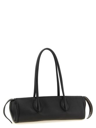 Khaite Nappa Leather Shoulder Bag - Black
