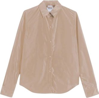 Aspesi Femme, Blouses et Chemises, Beige, Taille: 42 FR Veste chemise non doubl&eacute;e en polyester technique
