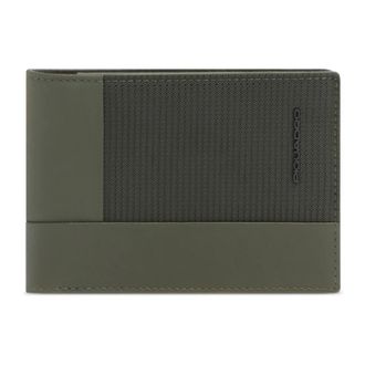 Piquadro Geldb&ouml;rse mit aufklappbarem ID-Fenster - - Accessories - Herren - Gr&uuml;n - ONE SIZE