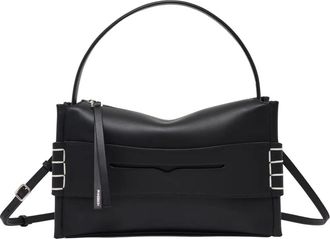 J.W.Anderson sac porté épaule Loafer médium - Noir