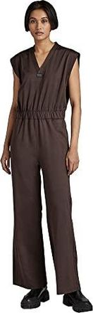 G-Star G-Star Femme Combinaison Wide Leg V-Neck, brun (chocolat D22370-C813-285), L