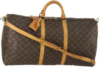 Louis Vuitton unisex, Pre-owned, Brun, Taille: ONE Size Sac Week-End en Toile Pre-owned