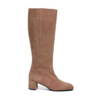 Stuart Weitzman Maeve ZIP Boot - - Shoes - Damen - Beige - 38 EU