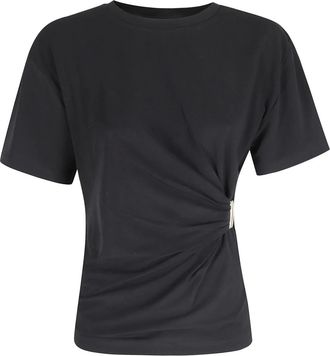 Pinko Pinko, Femme, Tops, Noir, Taille: 40 FR Mary Maglia Jersey