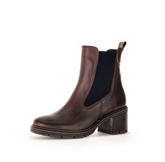 Gabor Damen Chelsea Boots, Frauen Stiefeletten,Wechselfu&szlig;bett,Moderate Mehrweite (G),Winterschuhe,Stiefel,sattl/EF(Mel/River),38 EU / 5 UK