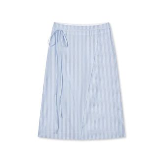 Mads Norgaard Midi-R&ouml;cke - - Skirts - Damen - Blau - 2XL