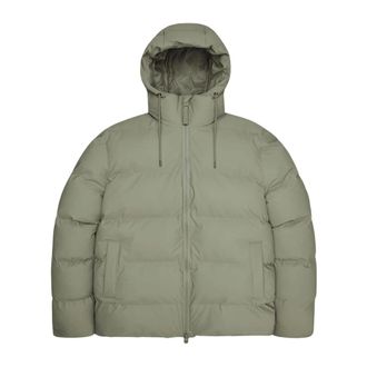 Rains Homme, Vestes, Vert, Taille: XL Veste Hybride Puffer Verte
