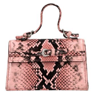 Gedebe Sophie Mini Printed Leather Pitonato - - Bags - Damen - Rosa - ONE SIZE