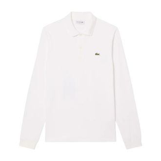 Lacoste L.12.12 Langarm Poloshirt - - Tops - Herren - Wei&szlig; - S