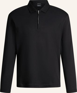 Strellson Polo-Longsleeve schwarz