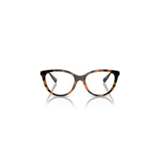 Emporio Armani Optischer Rahmen mit Clip-On - - Accessories - Damen - Braun - 53 MM