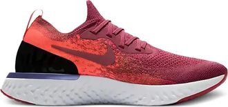 Nike baskets Epic React Flyknit Vintage Wine - Rouge