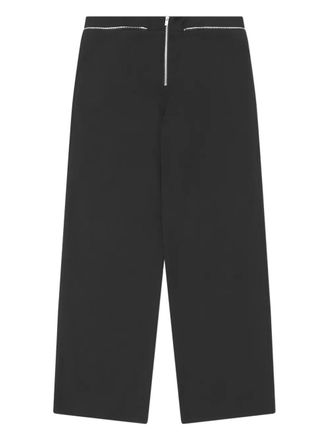 Heliot Emil pantalon Adsum &agrave; fermeture zipp&eacute;e - Noir