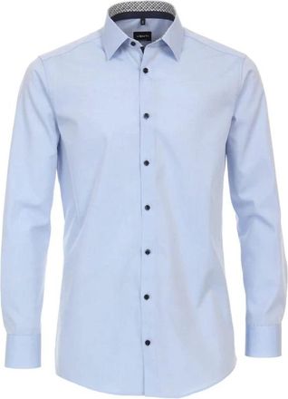 Casamoda Modern Fit Hemd Langarm Hellblau - - Shirts - Herren - Blau - L
