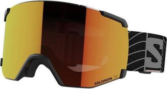Salomon Herren Brille GOGGLES S/VIEW BLACK RES W/Uni MID RED