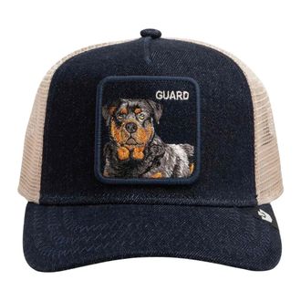 Goorin Brothers Casquette Trucker Denim Guard - Homme - Accessoires - Bleu - Taille: ONE Size