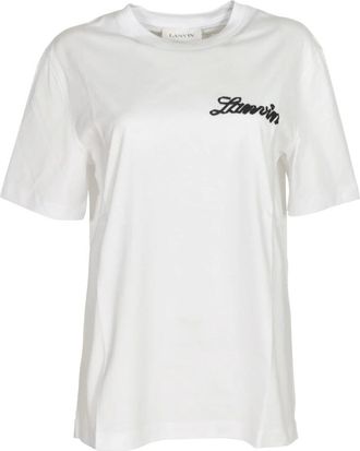 Lanvin Femme, Tops, Blanc, Taille: 42 FR Lanvin T-shirts et Polos
