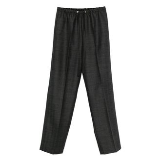 Forte_Forte Straight Leg Hose - - Trousers - Damen - Grau - L