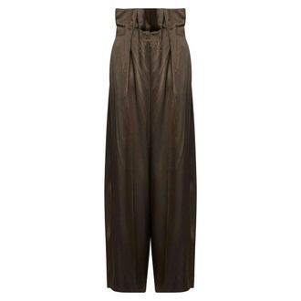 Khaite Weite Hosen - - Trousers - Damen - Gr&uuml;n - 2XS