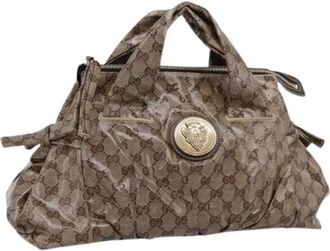 Gucci Sac &agrave; main vintage en toile GG Pre-owned - Femme - Pre-owned - Beige - Taille: ONE Size