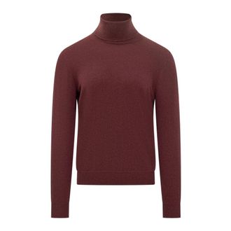 Malo Homme, Pulls, Brun, Taille: M Cashmere Turtleneck