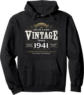 Generic 85. Geburtstag Februar 1941 Vintage Edition Pullover Hoodie