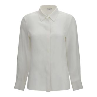 Lardini Chemise en soie - Femme - Blouses et Chemises - Blanc - Taille: 44 FR