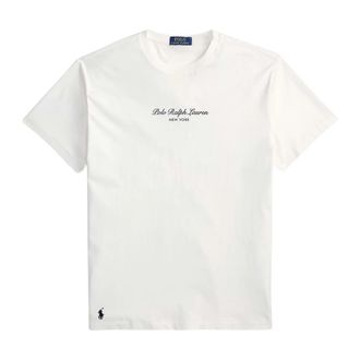 Polo Ralph Lauren Strick-T-Shirt - - Tops - Herren - Wei&szlig; - S