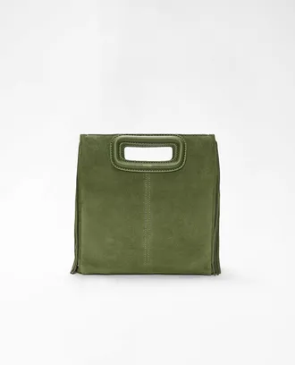 Maje Sac M En Su&egrave;de - Vert - Maje