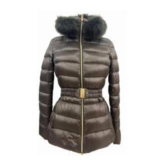 Herno Slim Fit G&uuml;rtel-Daunenjacke - - Jackets - Damen - Braun - XL