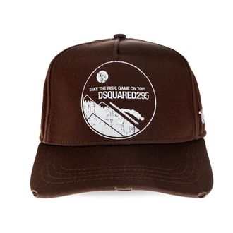 Dsquared2 Casquette de baseball - Homme - Accessoires - Brun - Taille: ONE Size