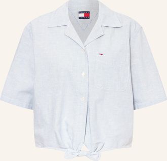 Tommy Jeans Hemdbluse blau