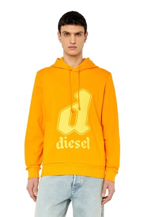 Diesel S-GINNOUT FELPA_SHIRT_Orange_M