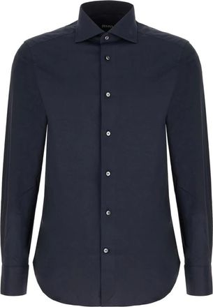 Ermenegildo Zegna Homme, Chemises, Bleu, Taille: 3XL Chemise boutonn&eacute;e