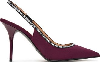 Love Moschino High Heels JA10429G1PIM0552 Dunkelrot