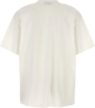 Balenciaga Graphic Print T-Shirt - Cream
