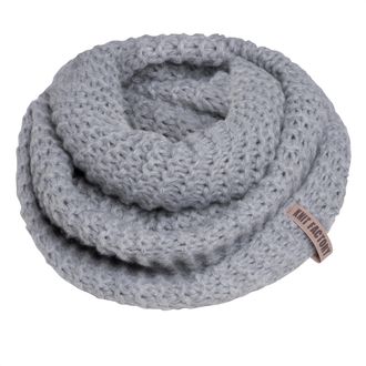 Knit Factory Alex Loop Schal - Schlauchschal - Winterschal - Rundschal - Herrenschal - Damenschal - Wollschal - Grob gestrickten Rippenmuster - Für Damen und Herre