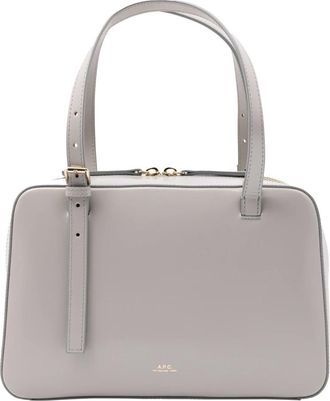 A.P.C. A.p.c., Femme, Sacs, Gris, Taille: ONE Size Virginie Box Bag