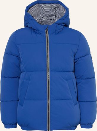 Petit Bateau Petit Bateau Steppjacke blau