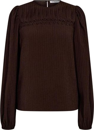 Co'Couture Damen, Blusen & Hemden, Braun, MGr&ouml;&szlig;e