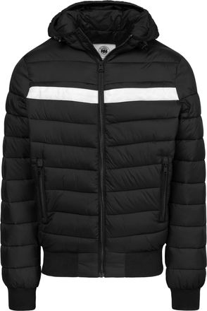Pitbull Herren Winterjacke RUBIO Männer Steppjacke mit Kapuze, Warm Gepolstert, Sportlicher Style, Nylon Jacke für Kalte Tage